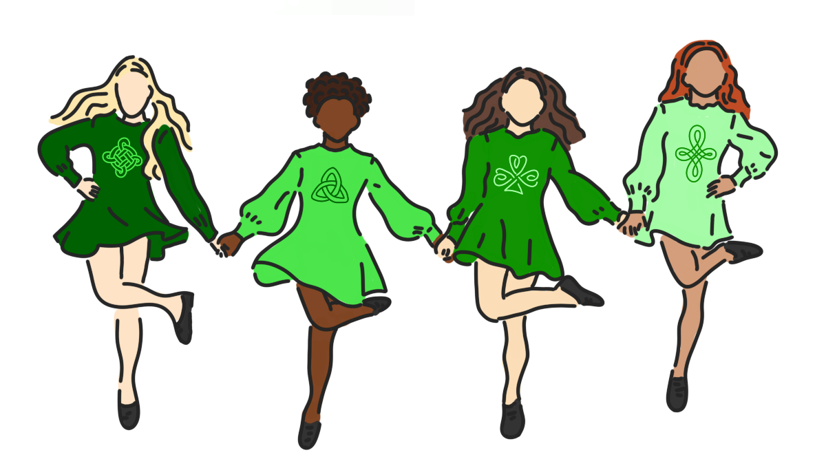 Diverse Irish Dancers Doodle | Art Technically